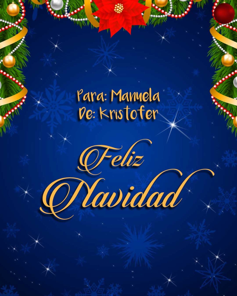 Tarjetas Navideñas para Imprimir: Plantillas PSD Editables